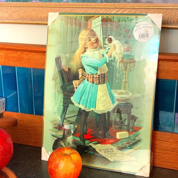 Wall Decor | Nostalgic Victorian Metal Poster 12x16 Nwt | Poshmark